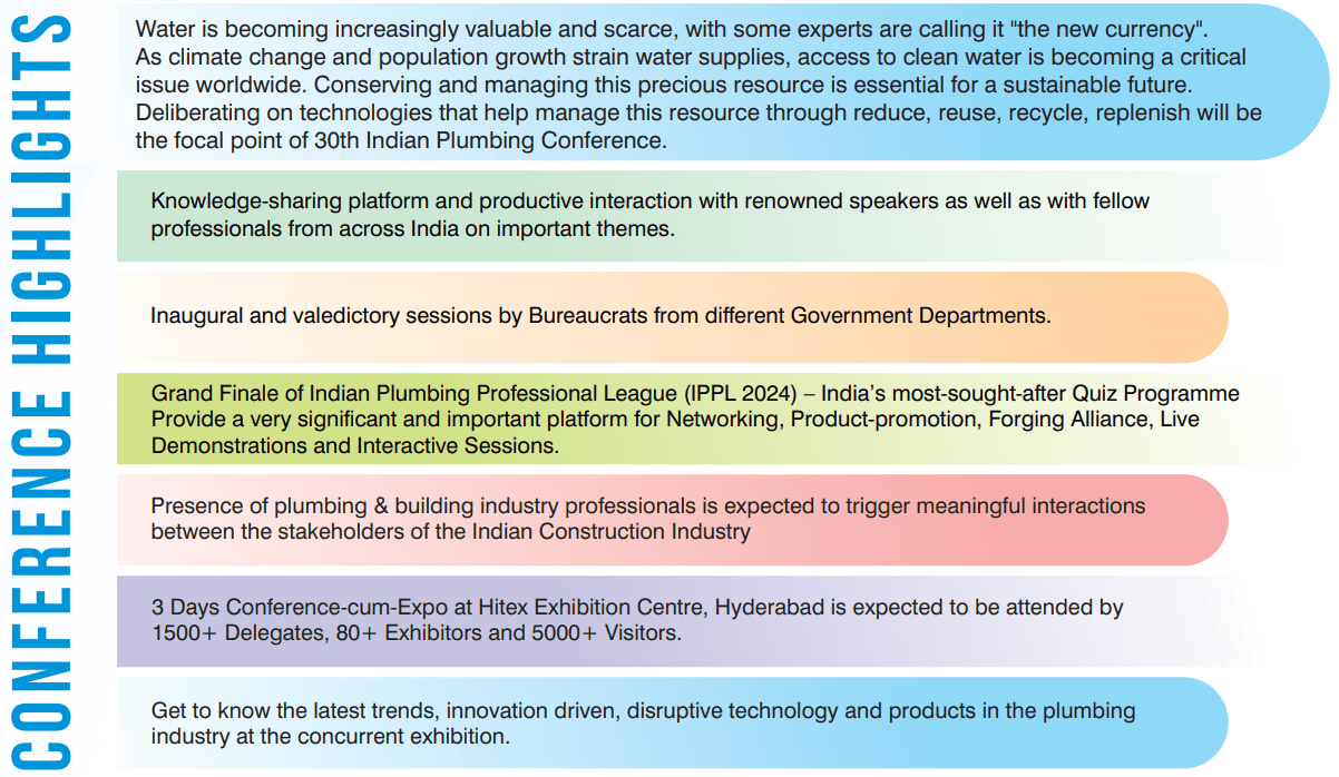30th IPC 2024 - Indian Plumbing Association